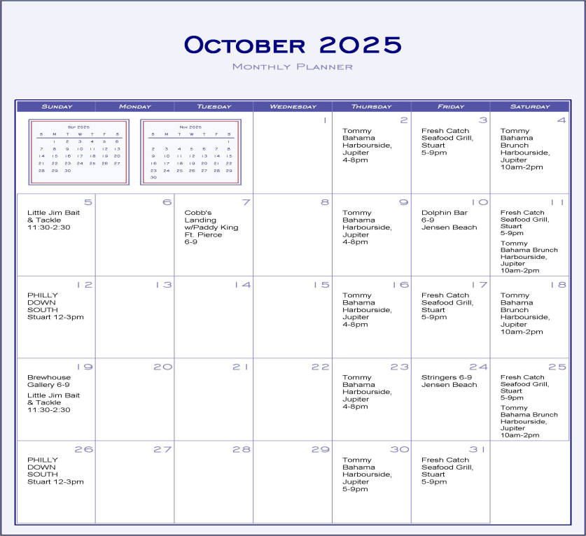 Next Month Calendar